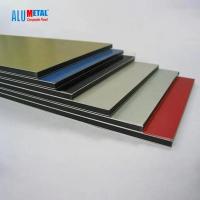 China 4mm PVDF Aluminum Composite Panel For Outdoor Applications for sale