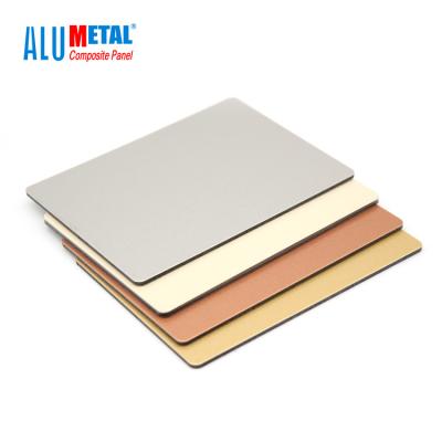 China 3mm ACM 1250mm Interior Aluminum Composite Panel Cladding Panels LDPE Fireproof for sale