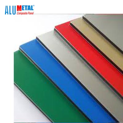 Cina strato composito di alluminio 5mm AA1100 del pannello di PVDF spazzolato 1220x2440mm in vendita