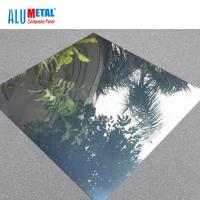 China 2440mm 3mm Fire Rated Aluminium Composite Panel Sheet For Partition Anodized Surface for sale