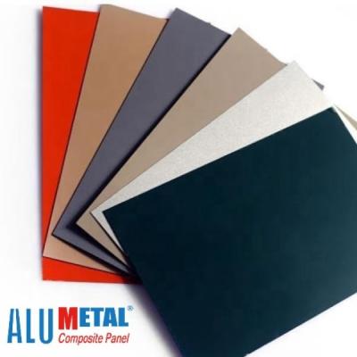China AA1050 10mm Colored Aluminum Sheet Metal Composite Panel 4x8 Sheets for sale