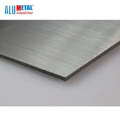 Cina I pannelli di rivestimento compositi di alluminio decorativi del PE di 1000MM rivestono l'acciaio inossidabile 6mm FEVE in vendita