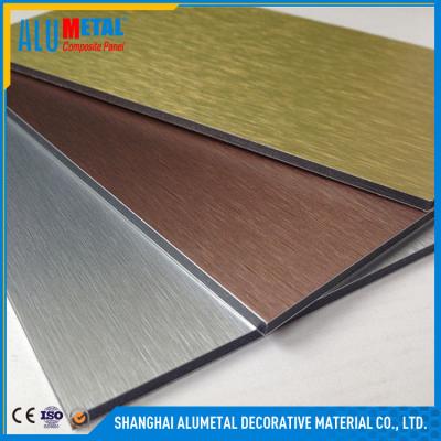 Cina pannello composito di alluminio AA5005 di 6mm PVDF per le costruzioni prefabbricate in vendita
