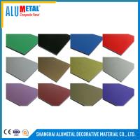 Chine Charge statique de panneau composé en aluminium d'Alumetal ACP PVDF anti ignifuge à vendre