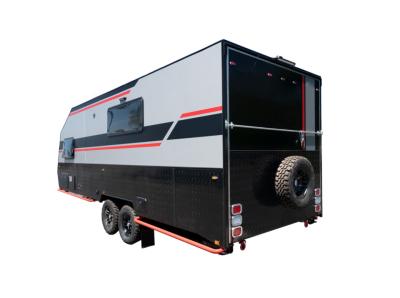 China 3 pessoa 4 pessoa Camper Trailer Off-Road Trailer Hardtop RV para sair para jogar grande espaço à venda