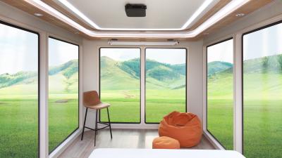 Cina Camper di lusso in vendita con caratteristiche alberghiere Interni di lusso Finiture Top Of The Line RV Travel Caravan in vendita