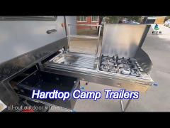 50 voet 30 voet All Terrain Camper Trailer Hardtop Off Road Campers Caravans Outdoor Adventures