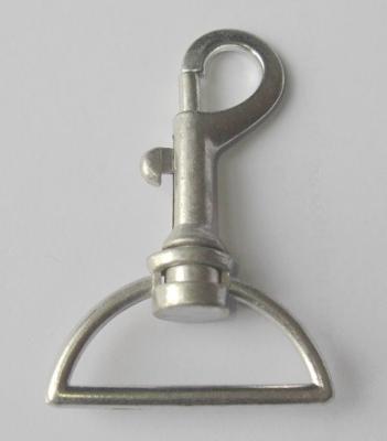 China Metal spring clip snap dog hook for sale