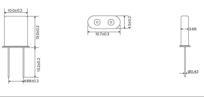 HC49/U-Crystal-Unit-Dimension