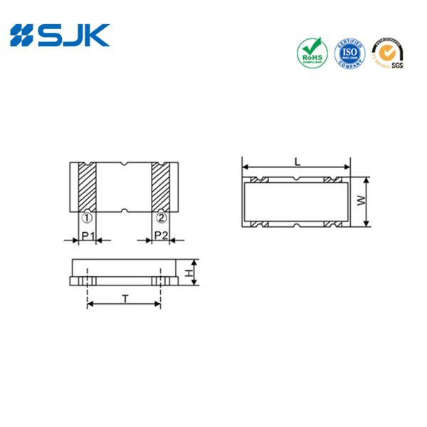 SMD κεραμικός αντηχίας με 3.58MHz ZTACC3.58MG