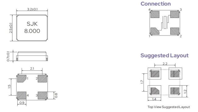 SMD3225-Crystal-Unit-Dimension