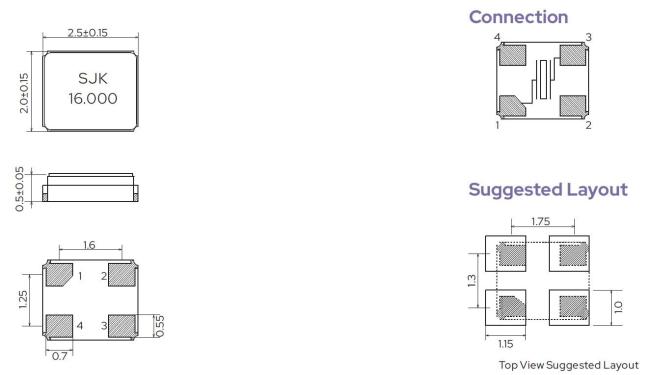 SMD2520-Crystal-Unit-Dimension