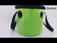 Portable 20L Collapsible Bucket Large Capacity Compact Storage