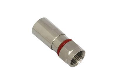 Cina Connettore impermeabile del CCTV BNC, connettori maschii di compressione di F per cavo RG59 in vendita