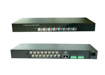 Cina Balun attivo BNC di Manica 8 video a Cat5, Balun del video del CCTV ohm da 100 - da 75 ohm in vendita