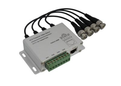 China Passive CCTV Video Balun BNC To RJ45 / CAT5 Video Balun With UTP Receiver for sale