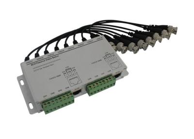 China 8CH UTP Passive CCTV Video Balun Cat5 With Power For CCTV Camera for sale