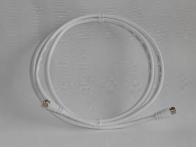Cina Il cavo coassiale 9.5mm della spina RG6 di F per il segnale della TV si collega, isolamento spumato del PE in vendita