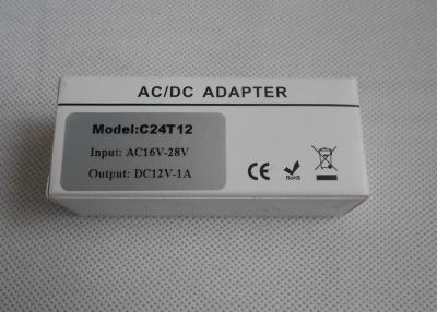 China 1A 24VAC - 12VDC Video Power Balun AC / DC Voltage Converter With Overload Protection for sale