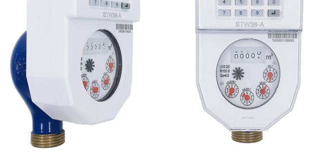STS Intelligent Water Meter side view