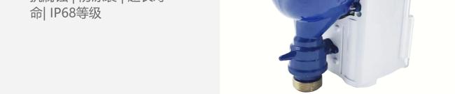 STS Intelligent Water Meter display