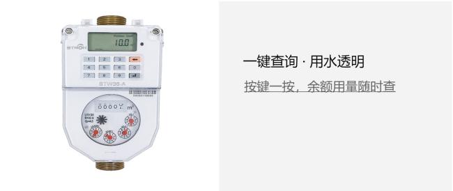 STS Intelligent Water Meter components