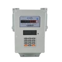 China Stron STG16-A Prepaid Gas Meter Wireless RF 0.5-10 Bar LCD Display for sale