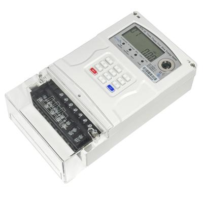 China Reactivity Class 2.0 Smart Prepaid Electricity Meter with 10A Basic Current and 400imp/kWh Active Energy Constant for sale