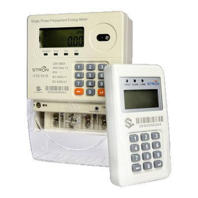 中国 モバイル決済 柔軟な充電オプション PLC通信とデジタルディスプレイタイプを持つスマートプリペイド電気メーター 販売のため