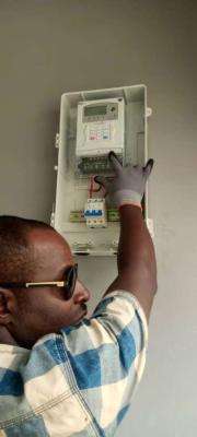 中国 最大電流80Aの商用電気メーター、透明端子カバー付属 販売のため