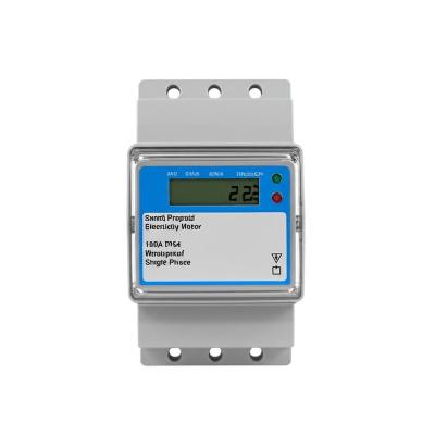 Cina Contatore elettrico prepagato intelligente 100A IP54 impermeabile a una sola fase in vendita
