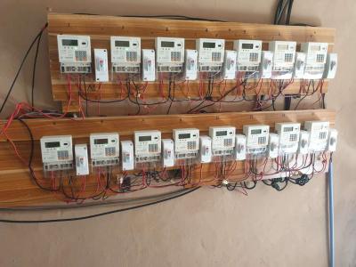 China Smart Prepaid Electricity Meter 220V with Anti Tamper and LCD Display for sale