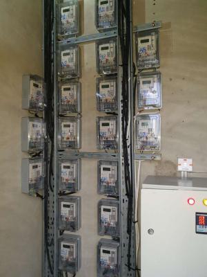 China Smart Prepaid Electricity Meter 220V with Anti Tamper and LCD Display for sale