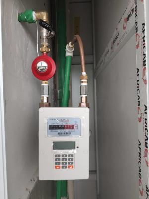 China G1.6 Domestic Prepaid Gas Meter with LCD Display -30-60℃ for sale