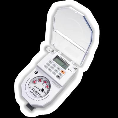 China STS Standard Prepaid Water Meter with 2.5/4/6.3 m³/h Flow Rate 99999m³ Measurement Range and 2 Years Warranty for sale