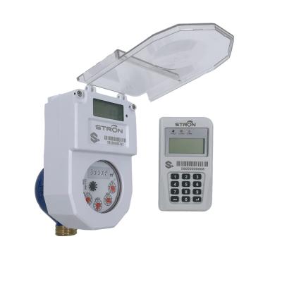 China STS Standard Prepaid Water Meter with 1km Measurement Range 84 Flow Rate and M-Bus Connectivity for sale