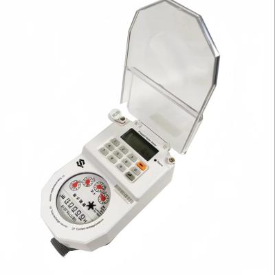 China Customizable STS Prepaid Water Meter with 84 Flow Rate Mobile Payment Integration and LORA-RF Communication for sale