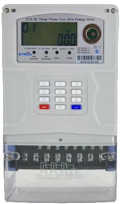 China Digital Display Electric Smart Meter for Three Phase Energy Consumption Management for sale