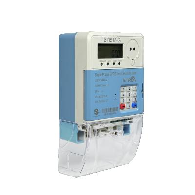China 2G And 4G Network Compatibility Smart Prepaid Electricity Meter for Smart Metering Applications IP54 Ingress Protection for sale