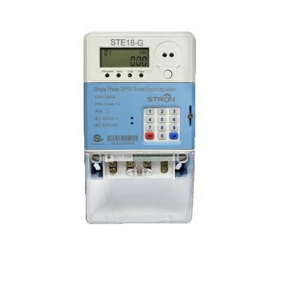China 2G And 4G Network Compatibility Smart Prepaid Electricity Meter for Smart Metering Applications IP54 Ingress Protection for sale