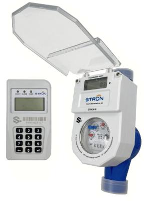 China STS Approved Prepaid Water Meter - Anti-magnetic Attack, Remote Top-up, LCD Display & Easy Operation for Advanced Automatic Meter Reading System for sale