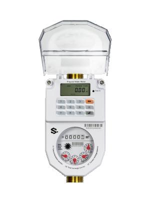 China Temperature 0C-50C Smart Water Meter Metal Construction Accurate Measurement for Industrial and Commercial Applications for sale