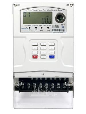 China Nominal Voltage 230V 30 to 120 Percent Smart Prepaid Electricity Meter Single Phase Three phase Keypad type Prepaid Electricity Meter Enabling Load Management for sale