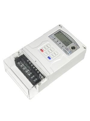 China Unlimited Capacity Smart Prepaid Electricity Meter Three Phase Three-phase Keypad Type Prepaid Electricity Meter Ideal for Power Monitoring for sale