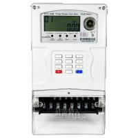China Dual Source Three Phase Prepaid Electricity Meter STS 100A Grid Generator for sale