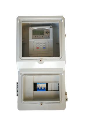中国 400V 400imp/KWhの遮断器が付いているスマートな前払いされた電気のメートル 販売のため