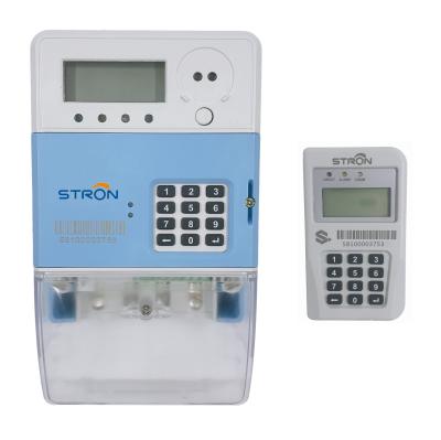 China 230V Wireless Prepaid Energy Meter , 60HZ Single Phase Electronic Energy Meter for sale