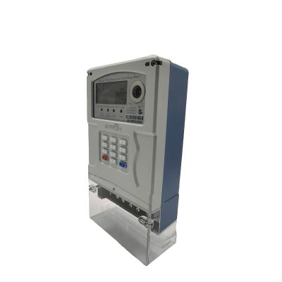 China ISO14001 Three Phase 60Hz Smart Prepaid Electricity Meter With CIU for sale
