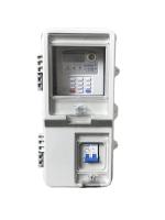 China CE ABS Single Phase Electric Meter Box 209.5×400×131mm IP65 Rated for Pole and Wall Mounting for sale
