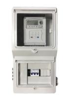 China STE38-B IP65 Three Phase Electric Meter Box 323.5×550×131mm Wall/Pole Mounted PC+ABS Enclosure for sale